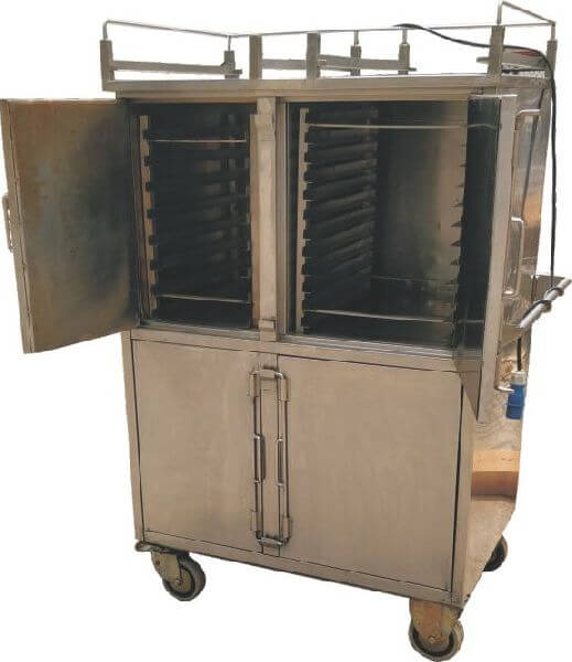 Mobile Hot Food Trolley